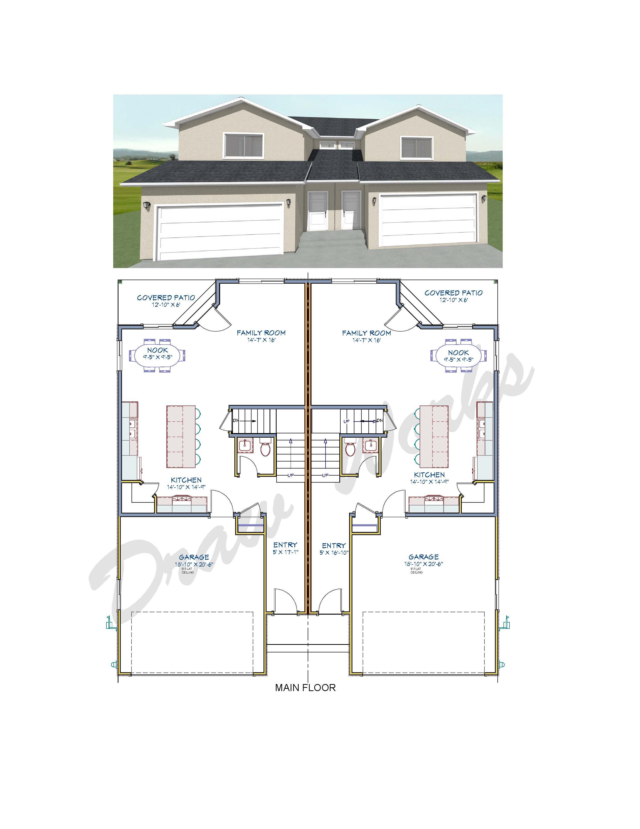 House Floor Plans Utah | Draw Works Quality Home Design